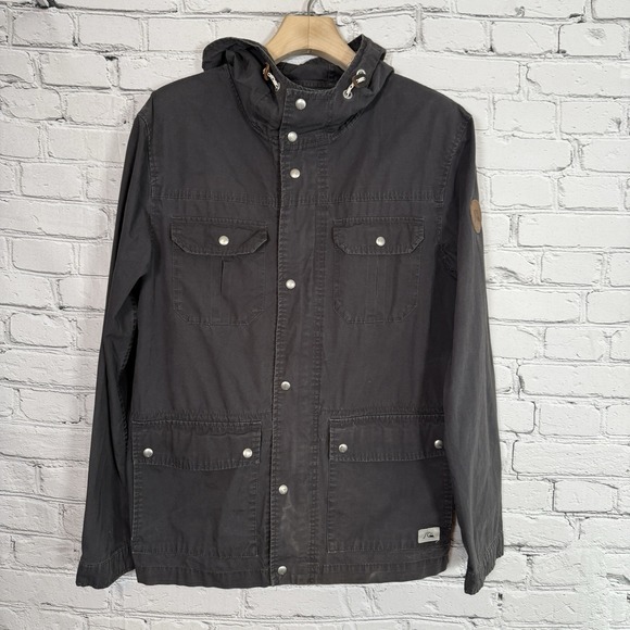 Quiksilver | Jackets & Coats | Quicksilver Military Field Jacket Mens L ...